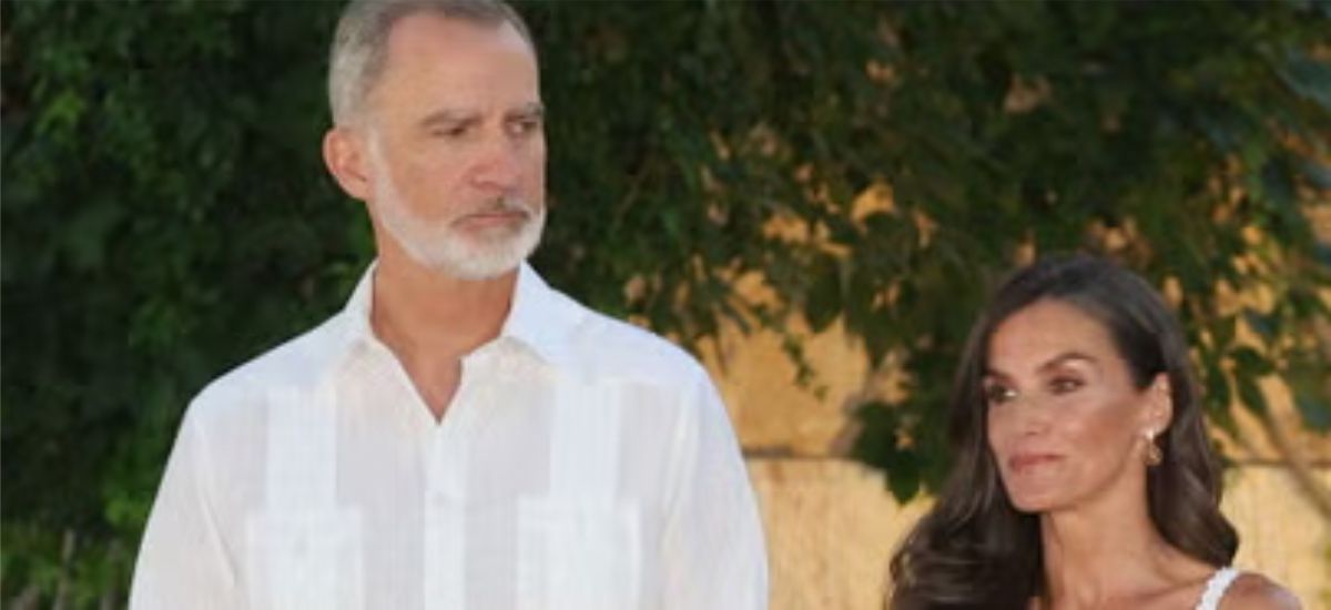 Kung Felipe & Letizia: oväntad gäst på Mallorca-mottagning